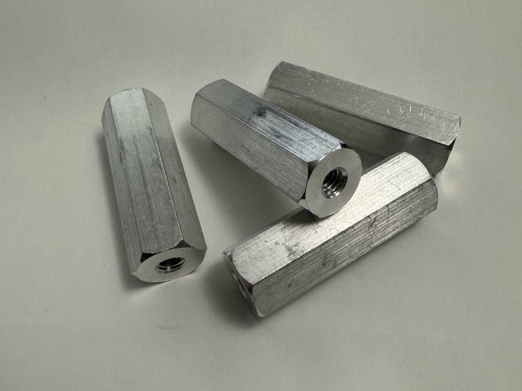 2" Threaded Aluminum Standoff (Set of 4) – Paranoid Fabrications