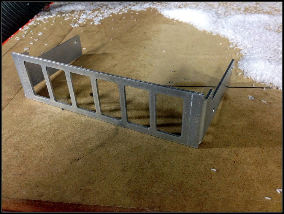 1st Gen Tacoma Din Switch plate (6 switch holes) – Paranoid Fabrications